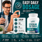 Citicoline supplement for mental clarity