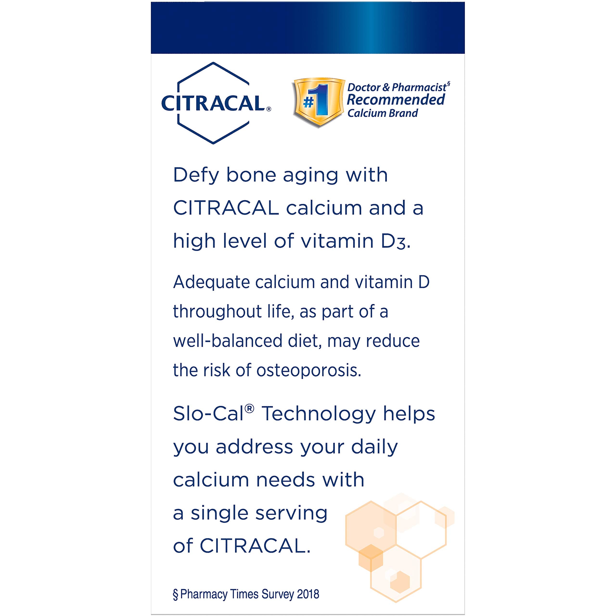 Citracal calcium for healthy aging