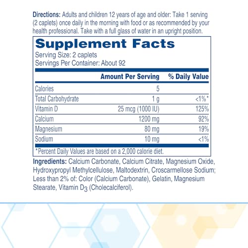 Citracal with magnesium for muscle function
