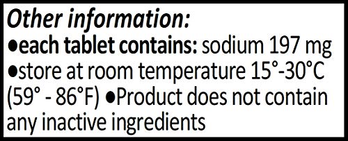 CitraGen sodium chloride for upset stomach