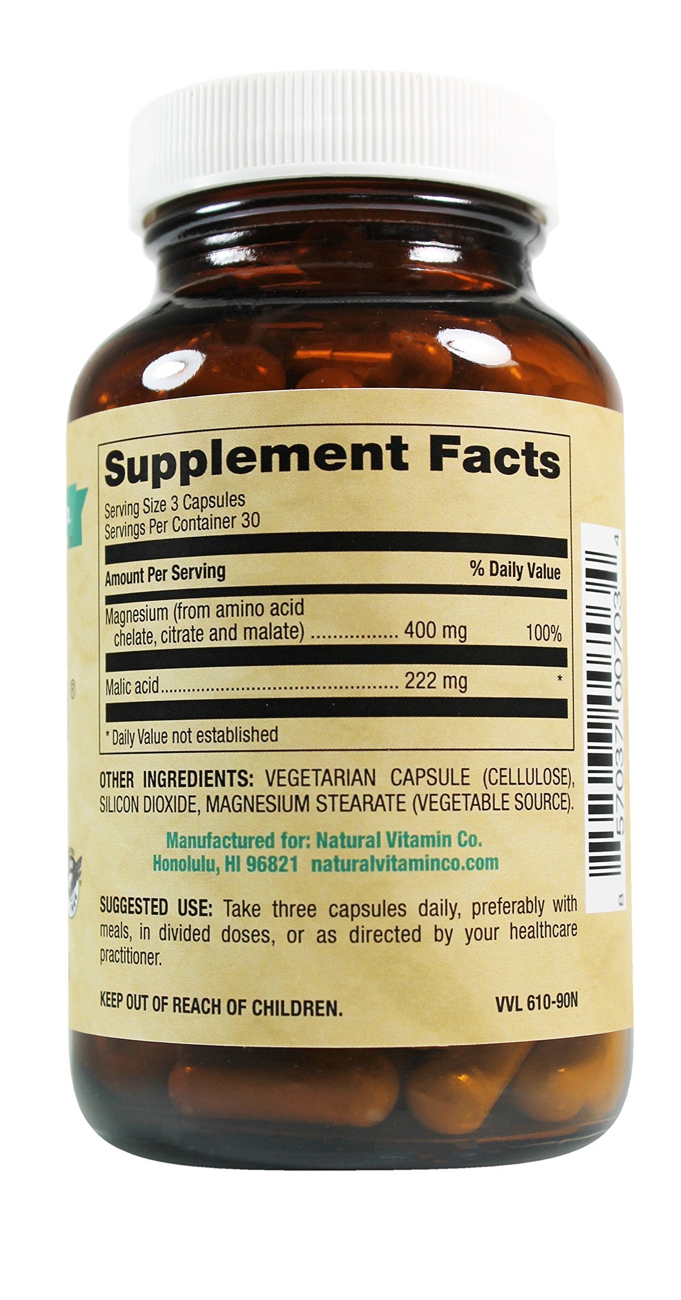 Citrate and malate blend magnesium benefits