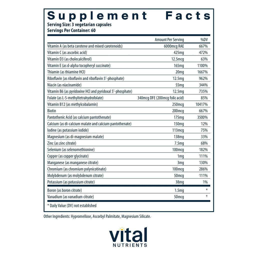 Citrate/Malate formula for better absorption