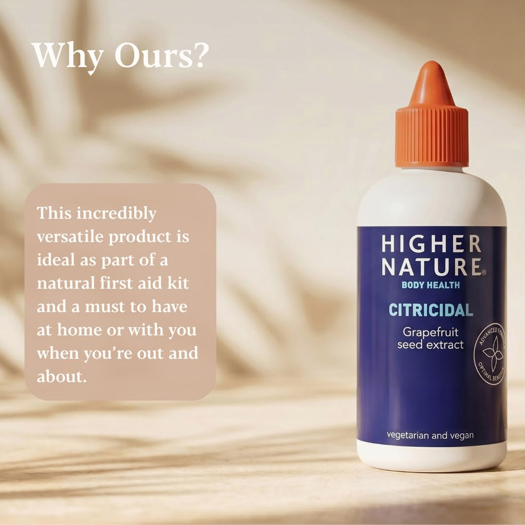 Citricidal ear care for infections