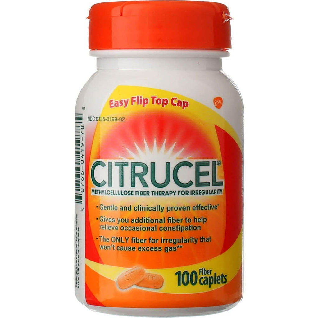 Citrucel caplets for digestive health