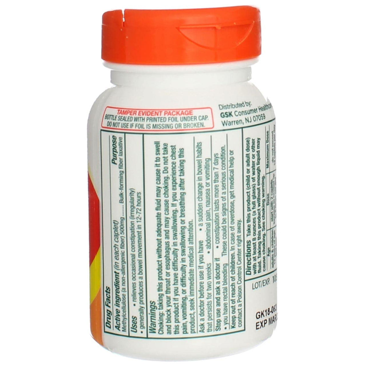 Citrucel caplets promote regularity