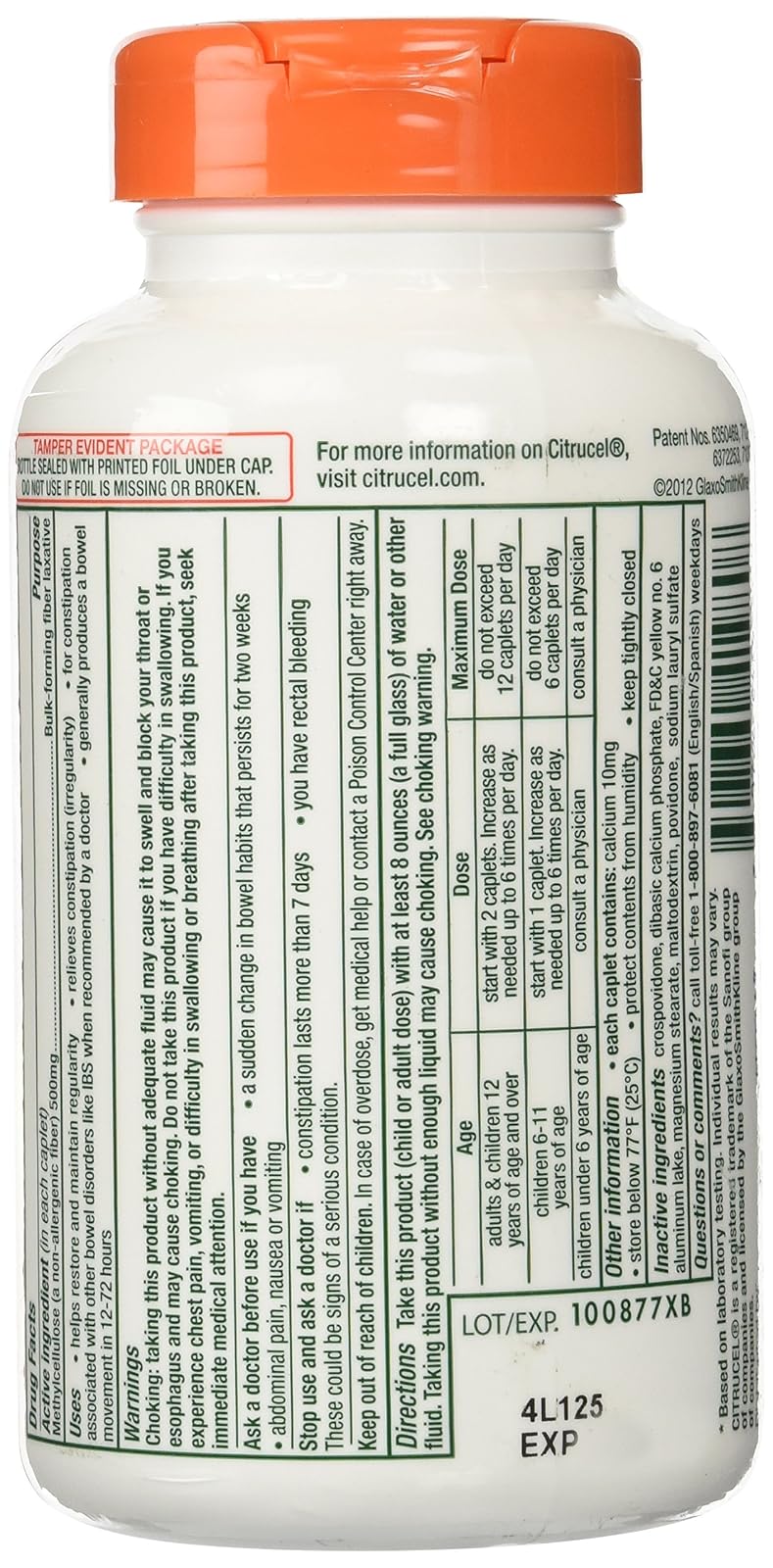 Citrucel digestive enzymes support regularity