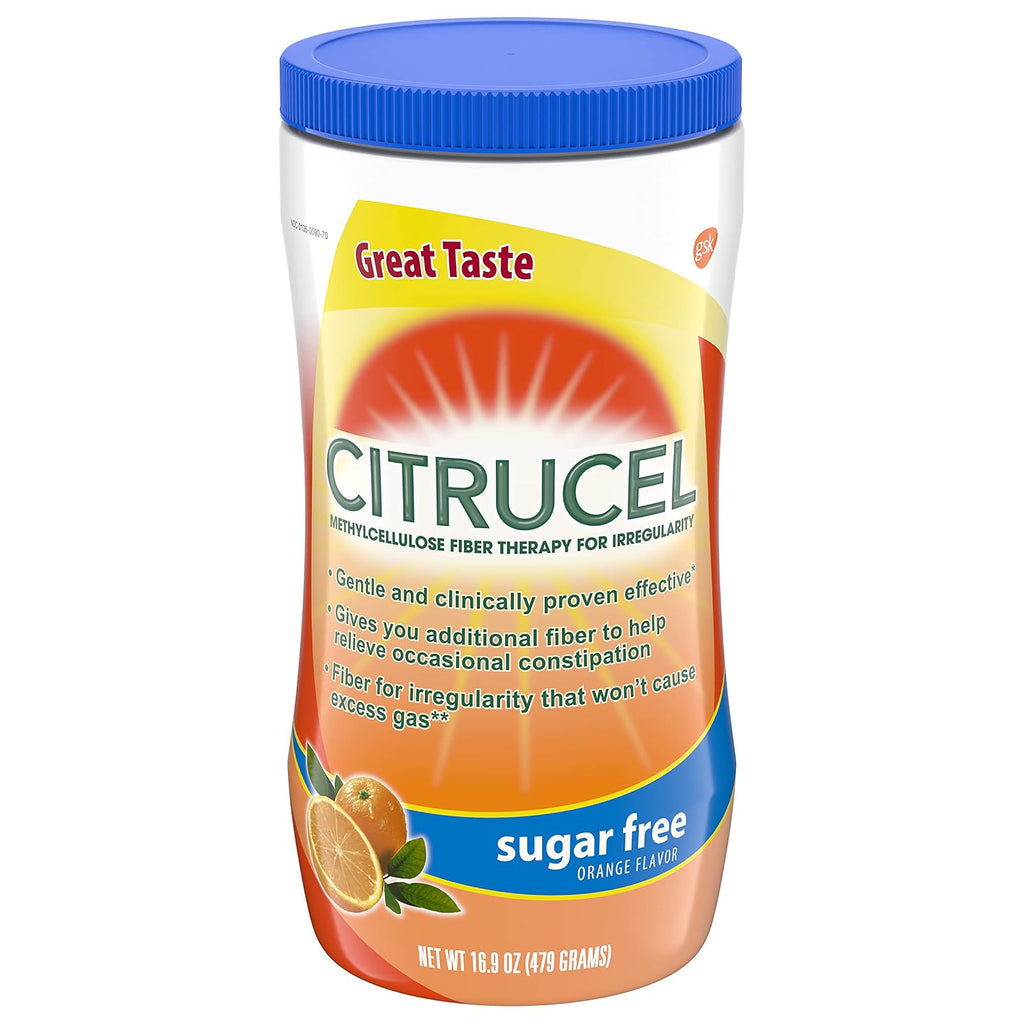 Citrucel fiber powder for digestion