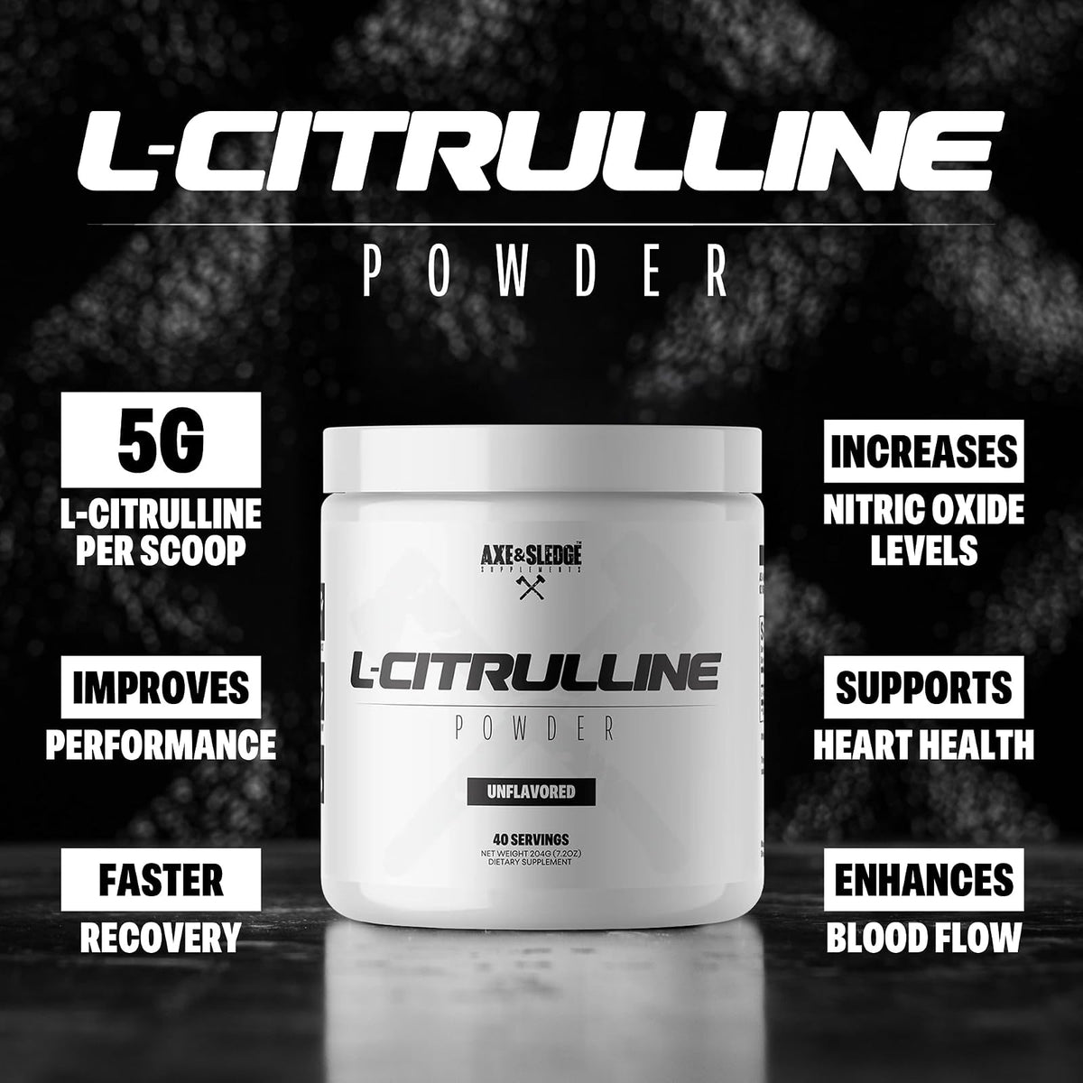 Citrulline for enhanced workout performance
