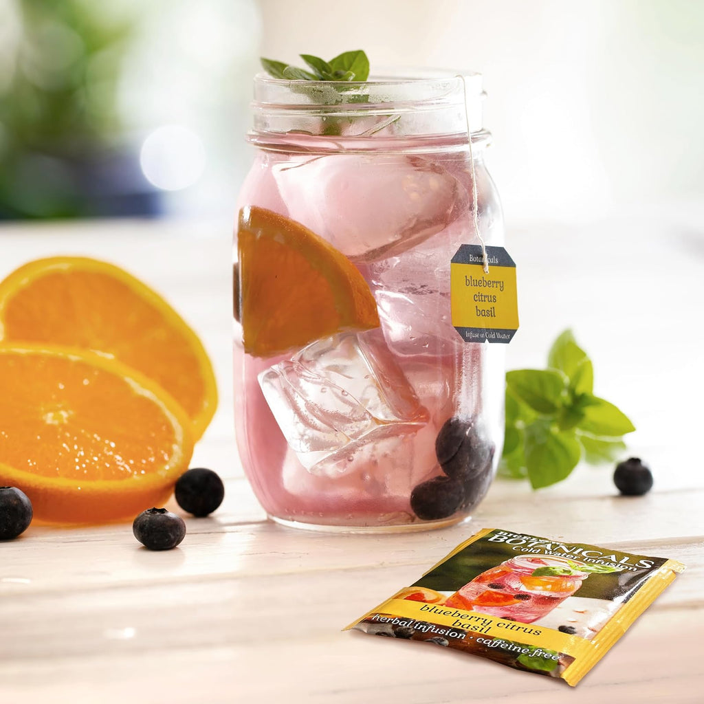 citrus basil herbal tea bags