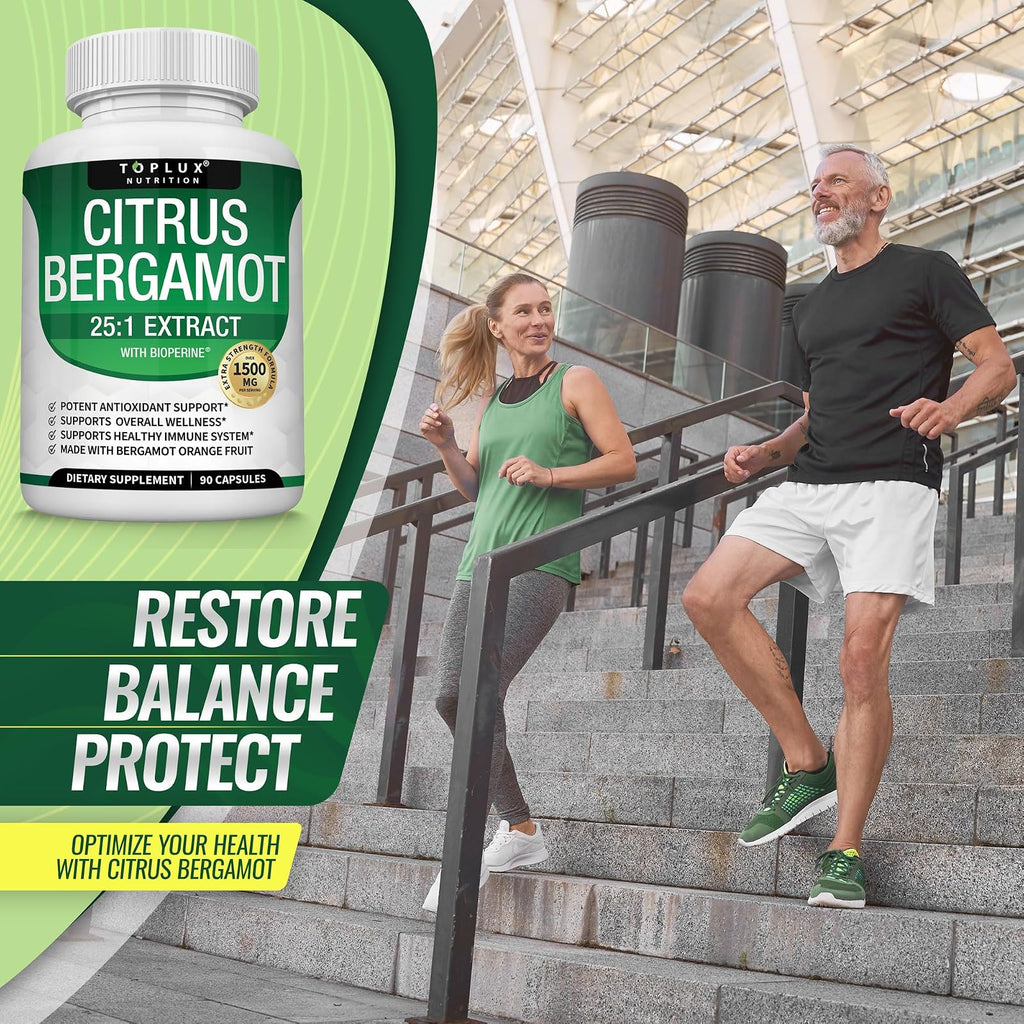 Citrus Bergamot 1500 mg capsules for immunity