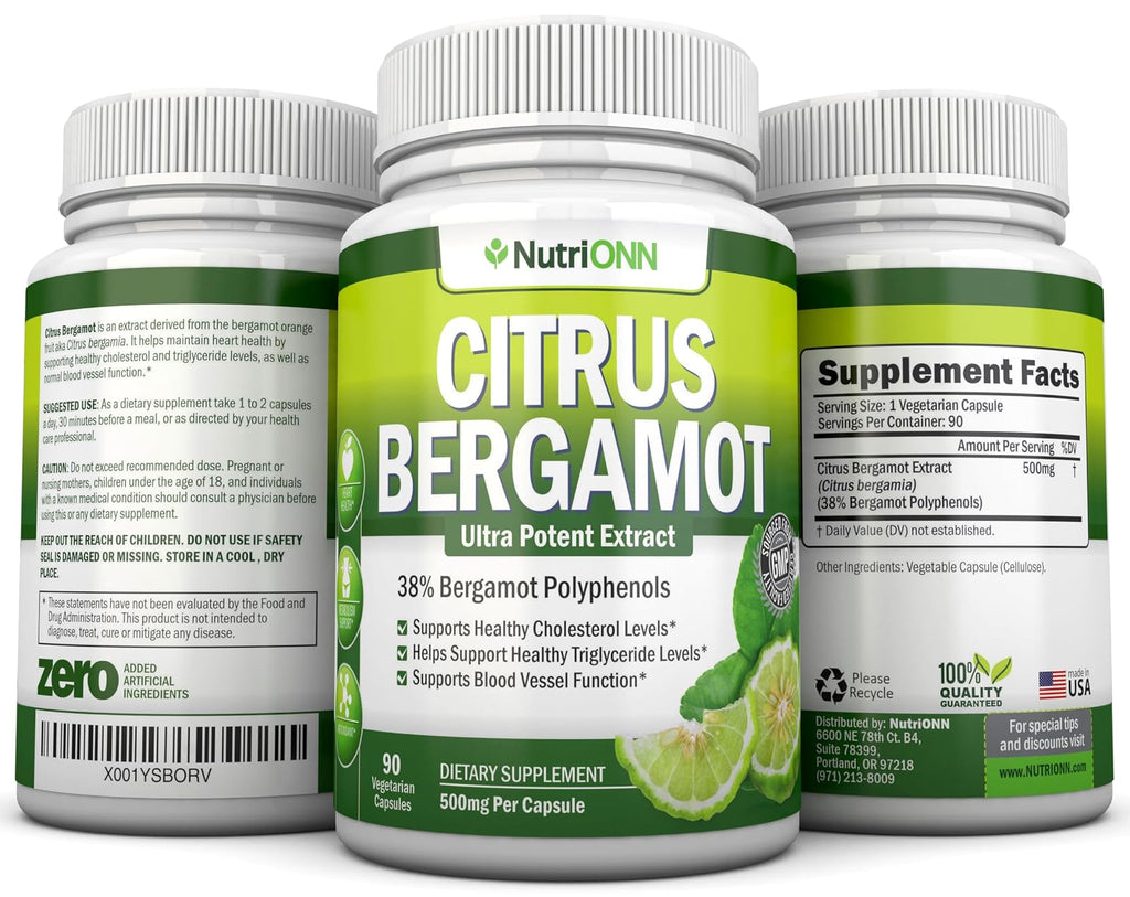 Citrus Bergamot 90 capsules for daily use