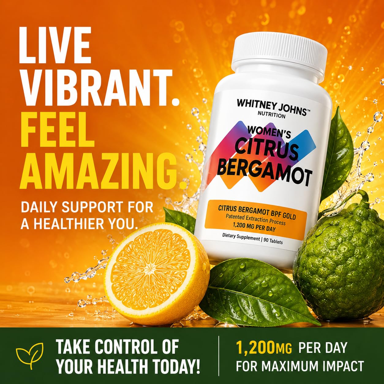 Citrus bergamot antioxidant properties