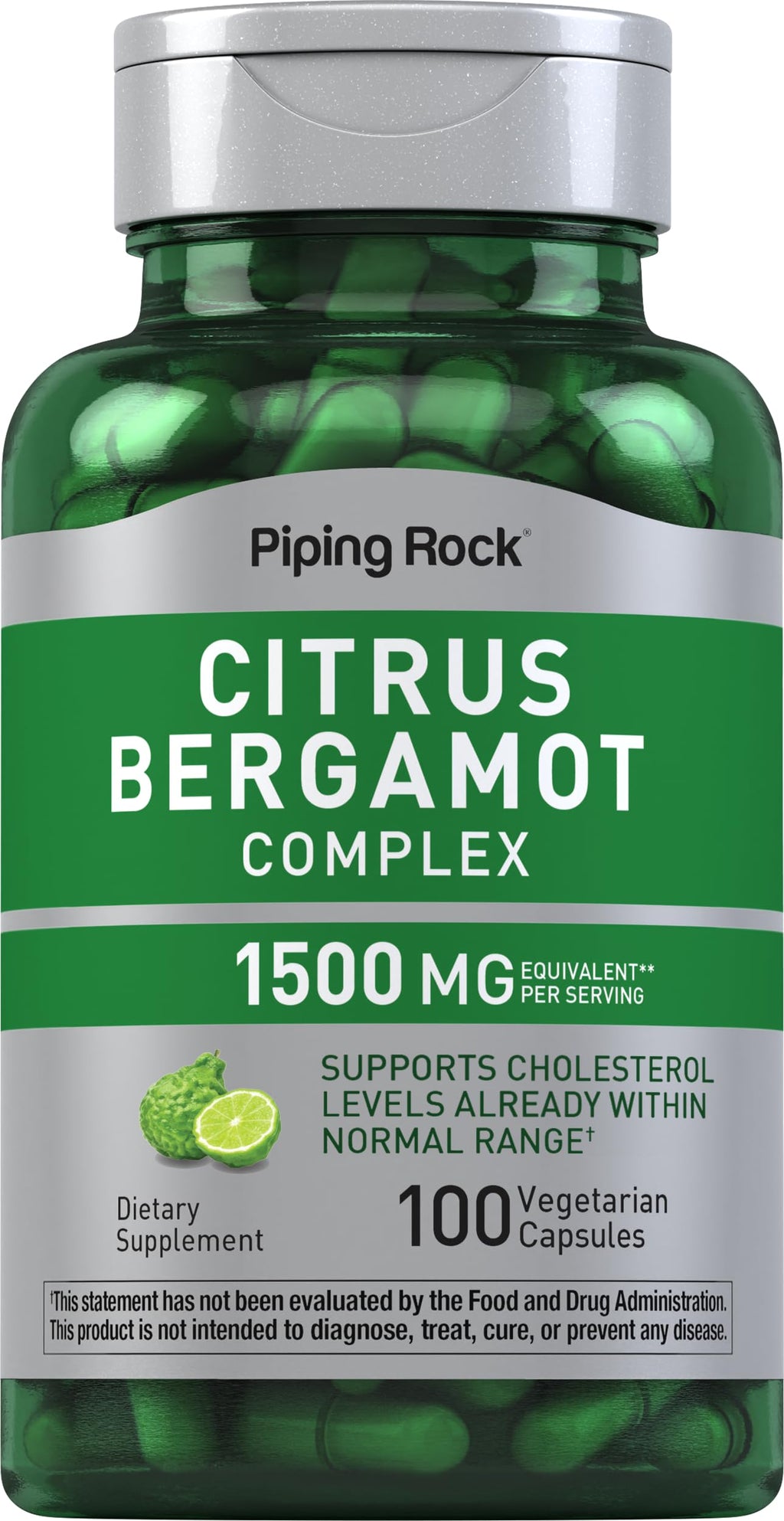 Citrus bergamot blended vitamin capsules