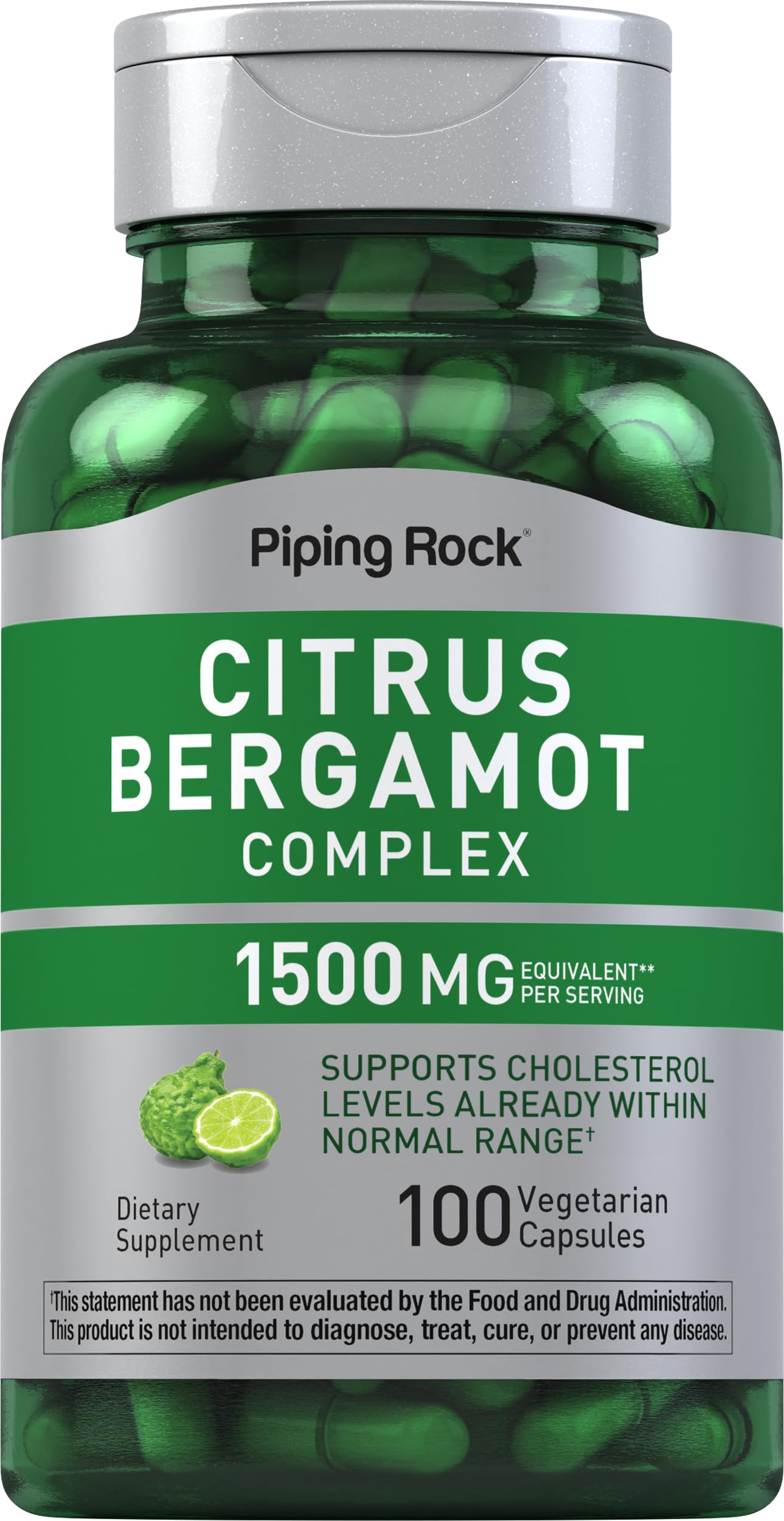Citrus bergamot blended vitamin capsules