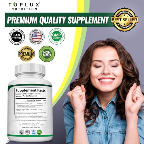 Citrus Bergamot capsules for energy boost