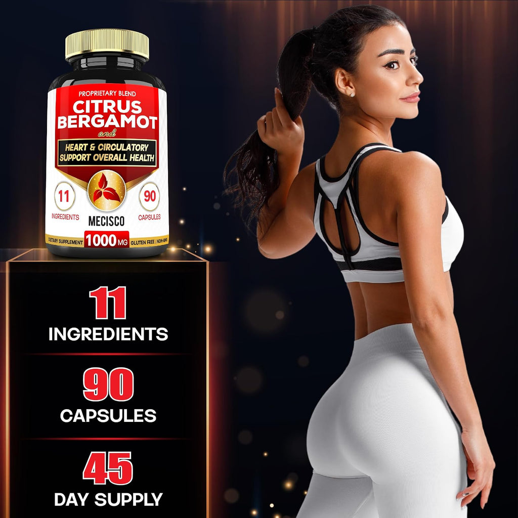 Citrus Bergamot capsules for men's vitality
