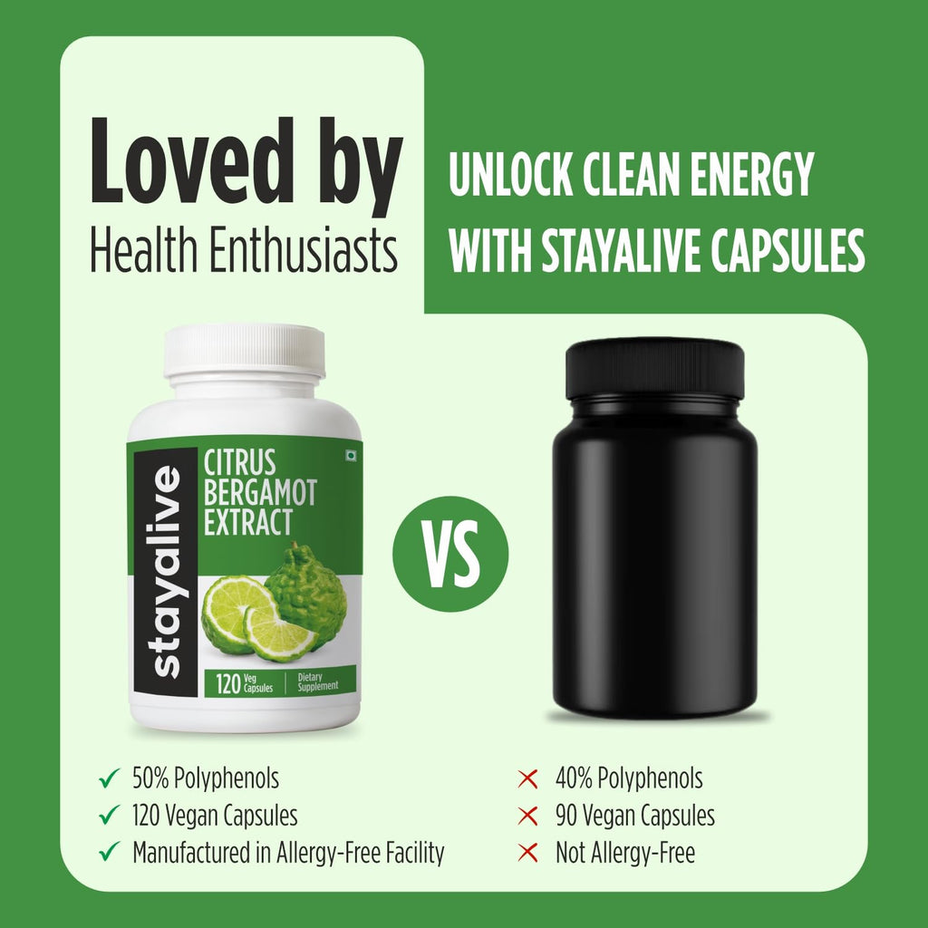 Citrus Bergamot capsules for vitality