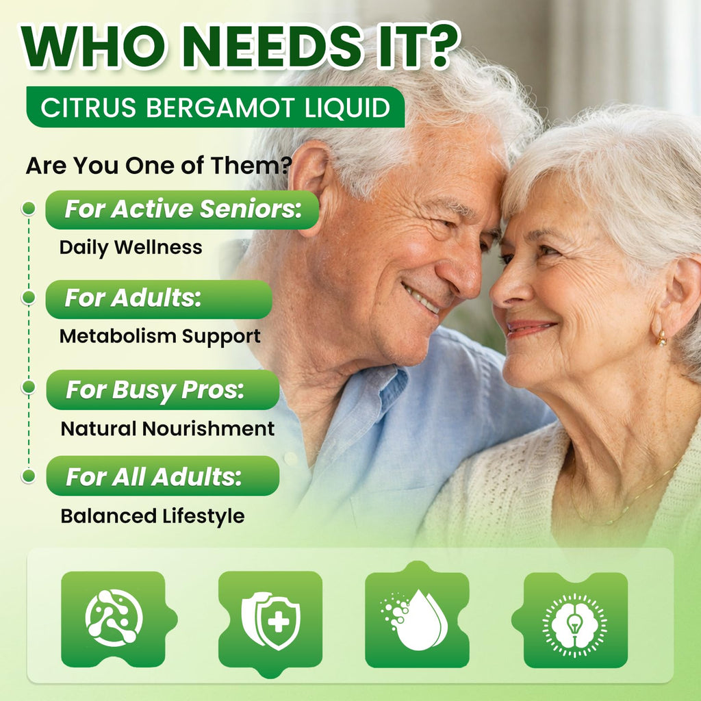 Citrus Bergamot drops for wellness