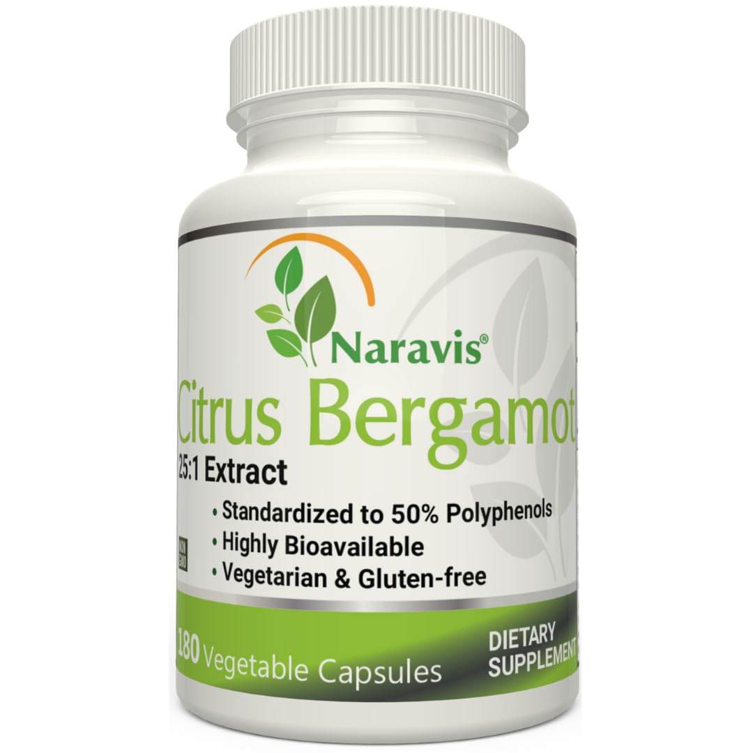Citrus Bergamot Extract capsules for wellness