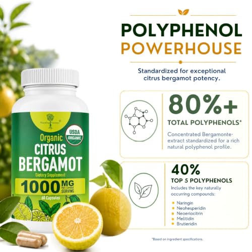 citrus bergamot extract for cardiovascular support