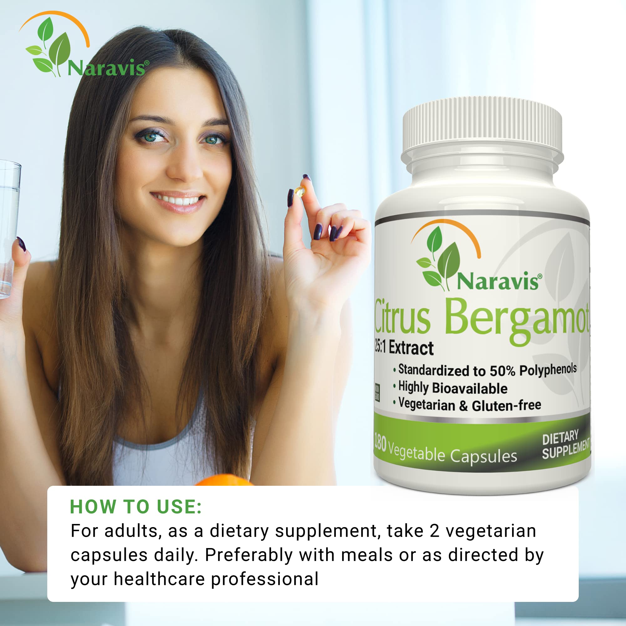 Citrus Bergamot Extract for metabolic health