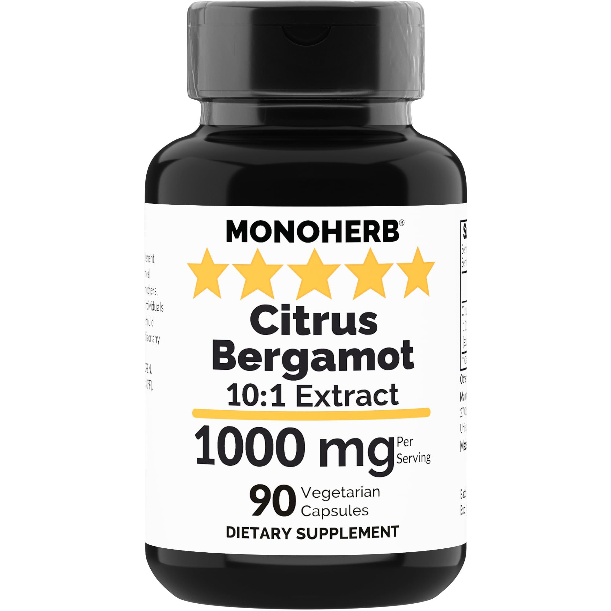 Citrus Bergamot Extract vegetarian capsules