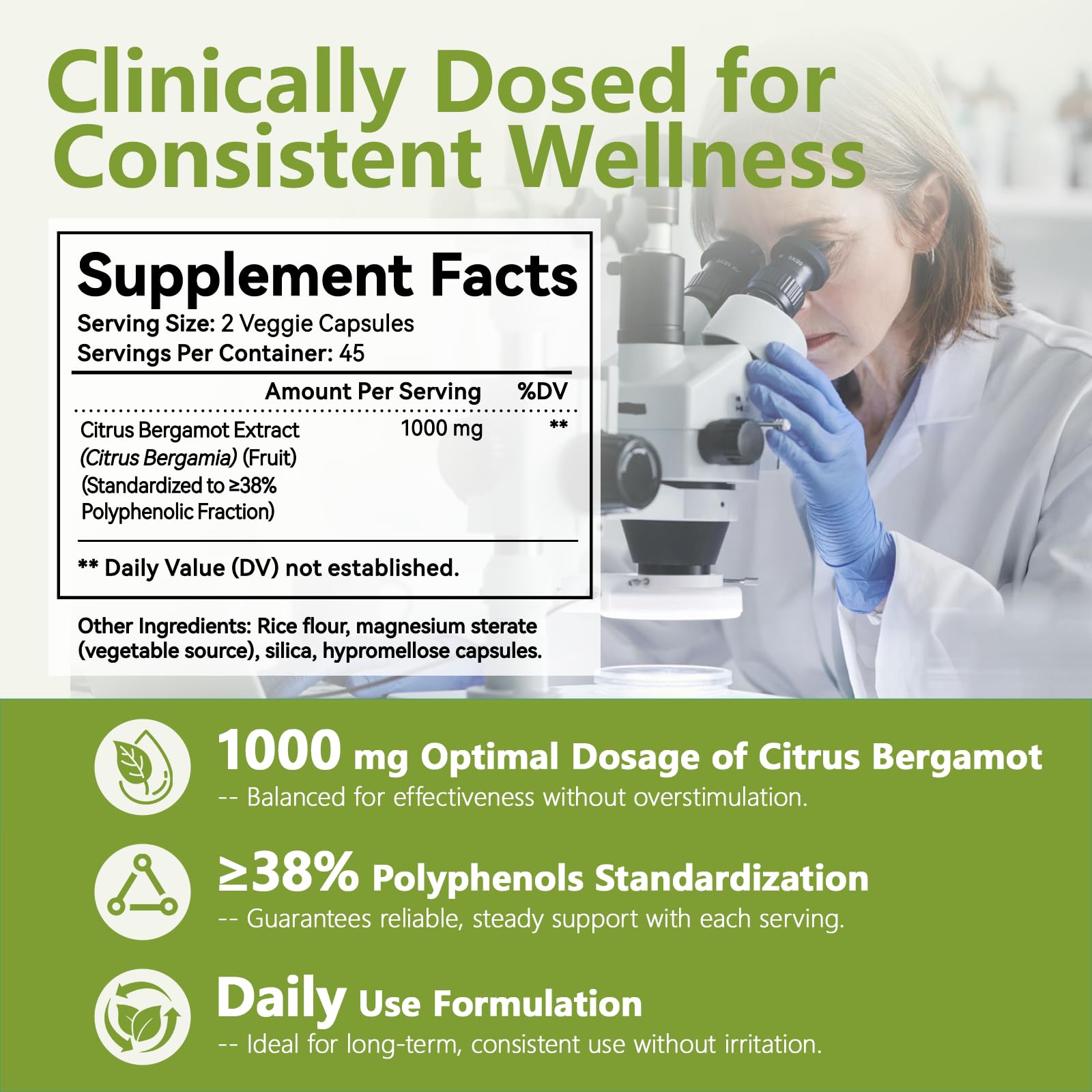 Citrus Bergamot for cholesterol support