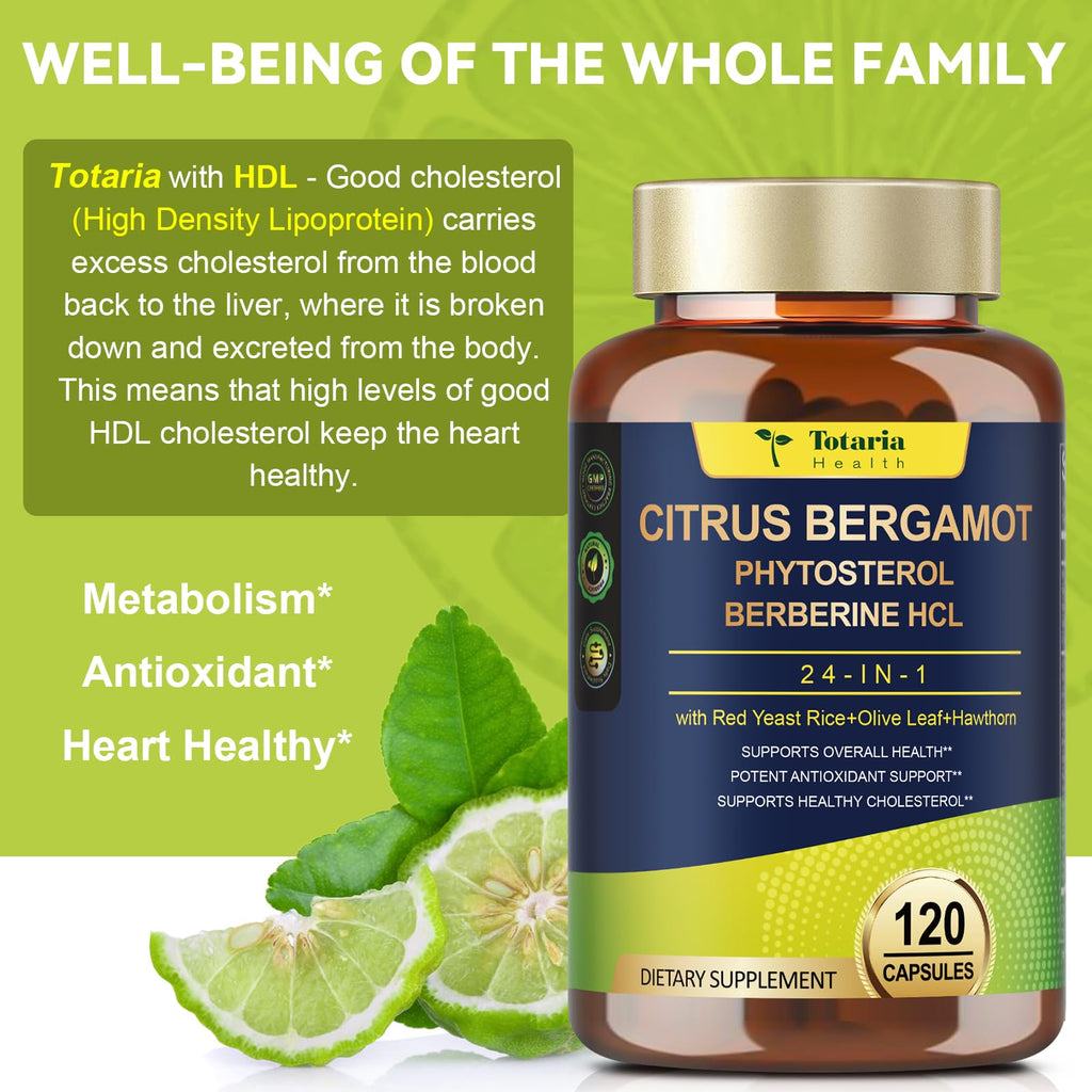 Citrus Bergamot for healthy cholesterol