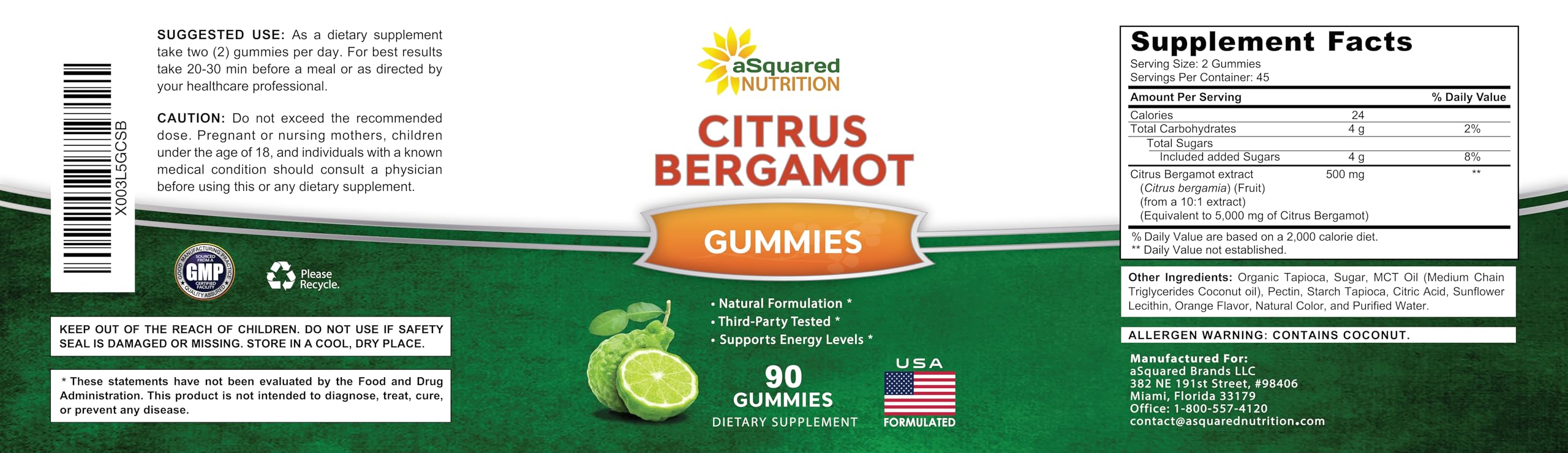 Citrus Bergamot for heart health