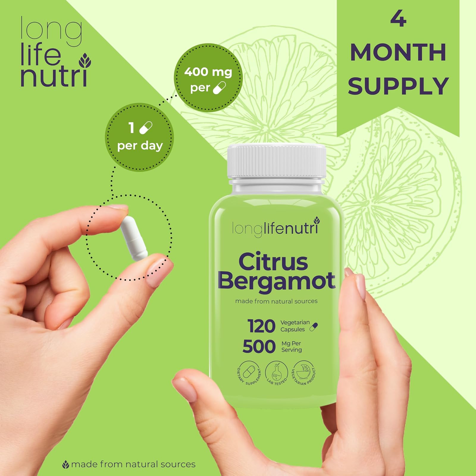 Citrus Bergamot for heart health