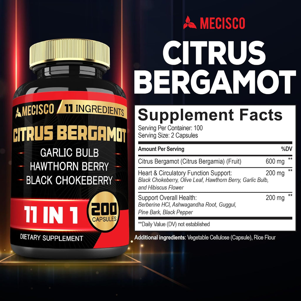 Citrus Bergamot for heart support