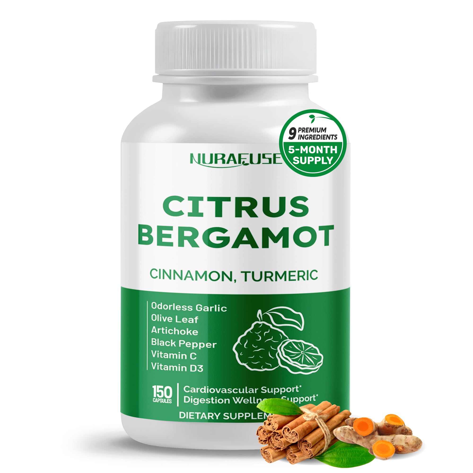 Citrus Bergamot garlic health benefits