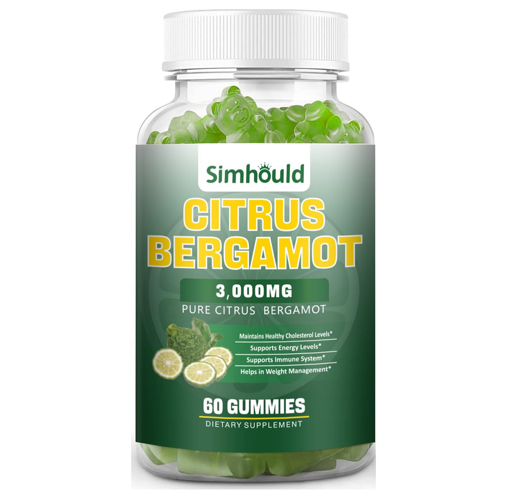 Citrus Bergamot gummies for cholesterol support