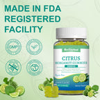 Citrus Bergamot gummies for healthy cholesterol