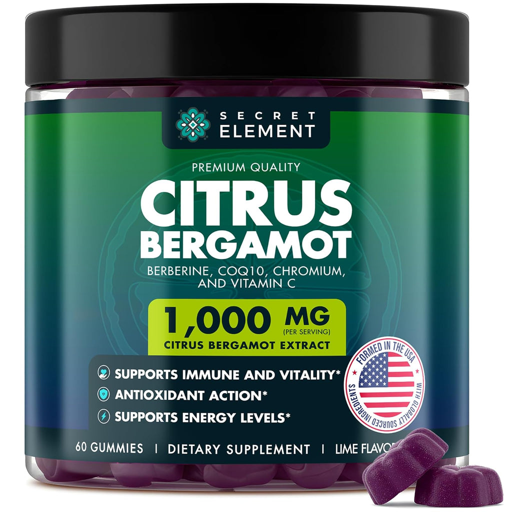 Citrus Bergamot gummies for heart health