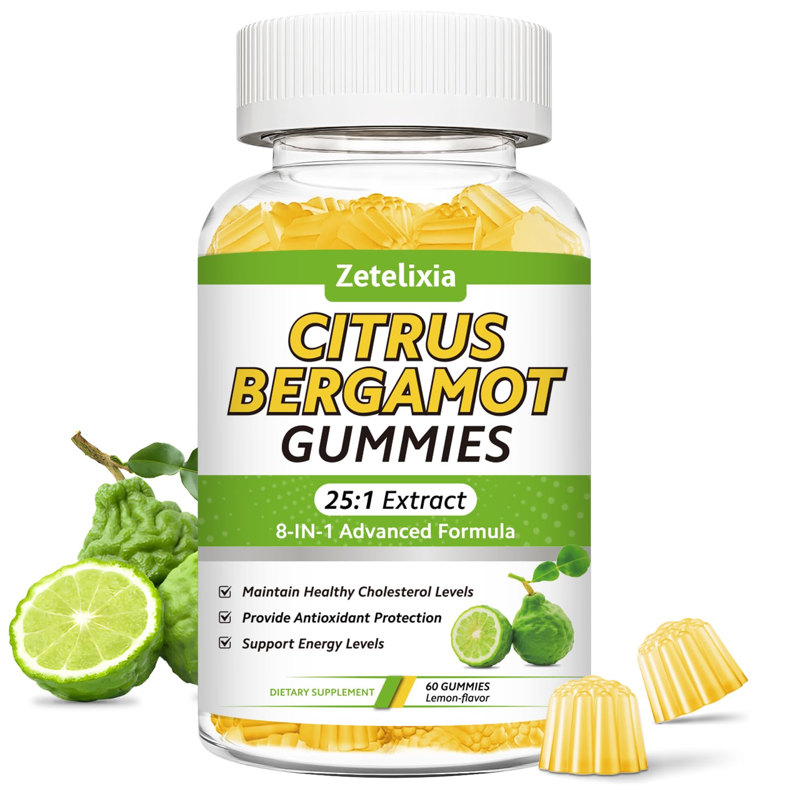 Citrus Bergamot gummy multivitamin for adults
