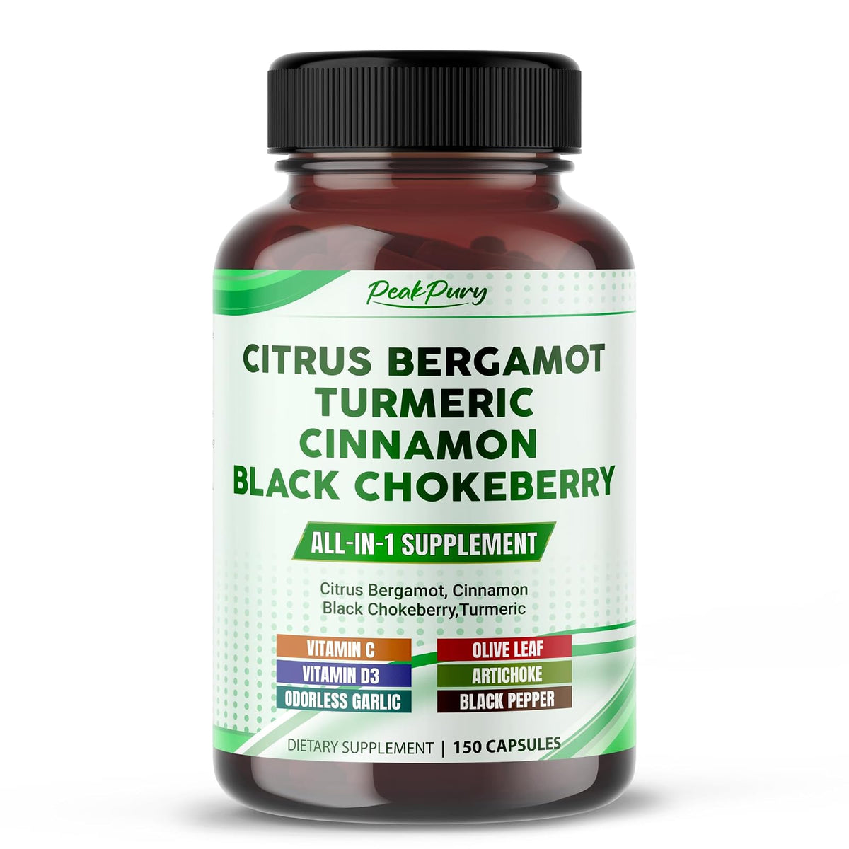 Citrus Bergamot herbal blends capsules