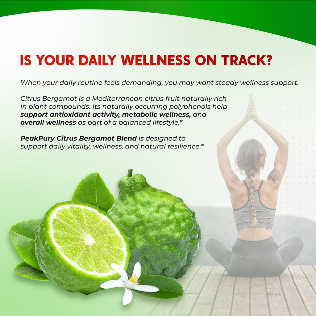 Citrus Bergamot herbal supplement benefits