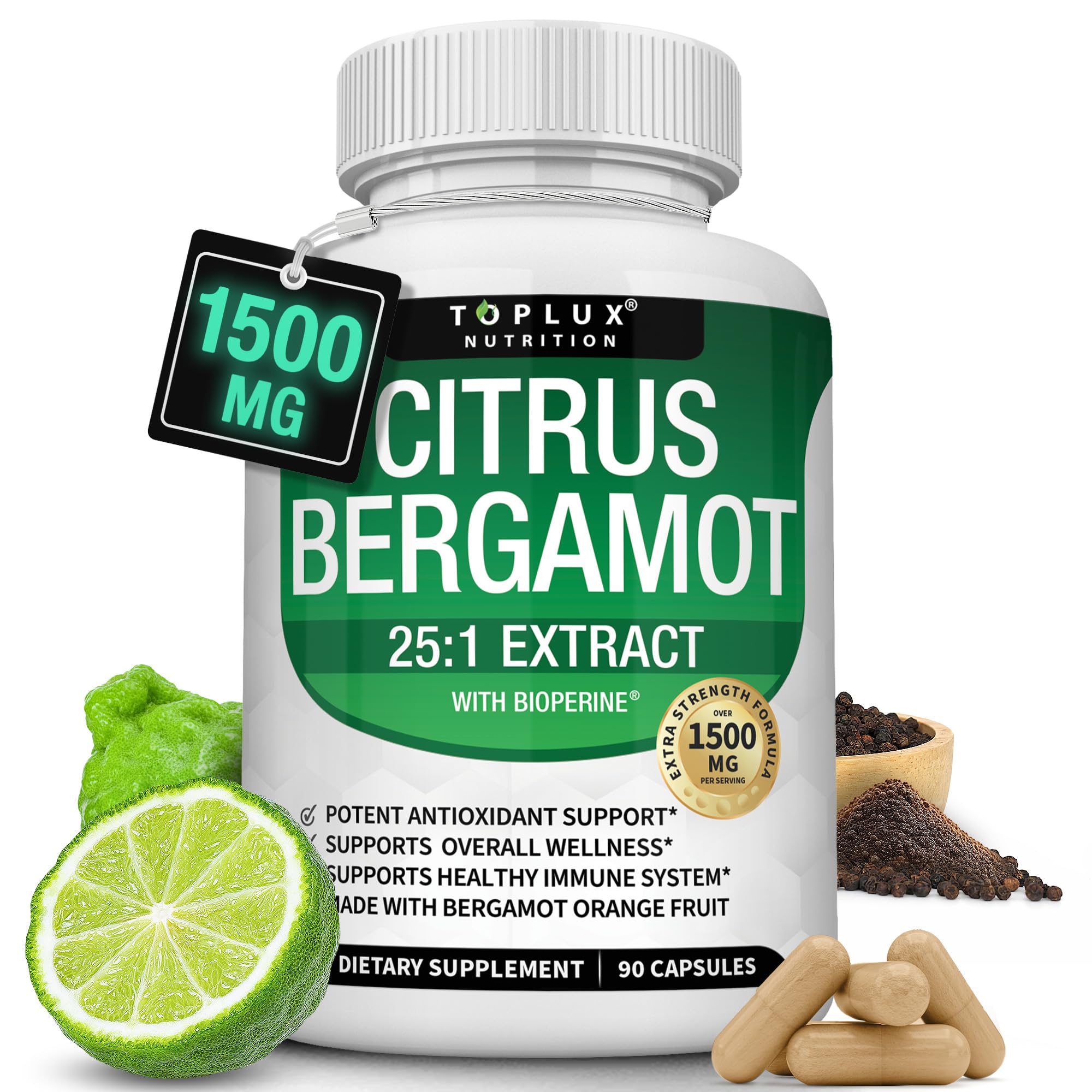 Citrus Bergamot immune support supplement