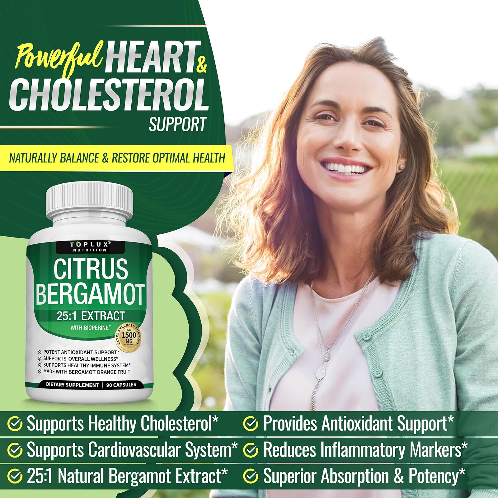 Citrus Bergamot kids multivitamin for growth