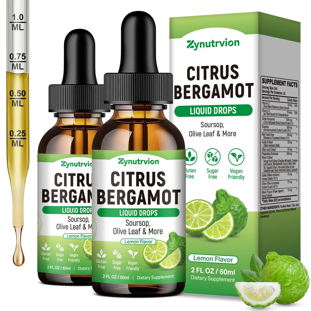 Citrus Bergamot liquid drops benefits