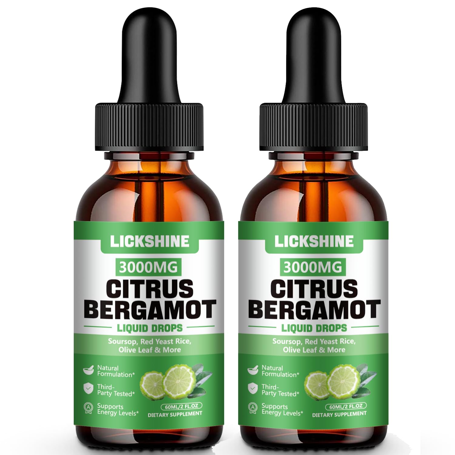 citrus bergamot liquid drops for health