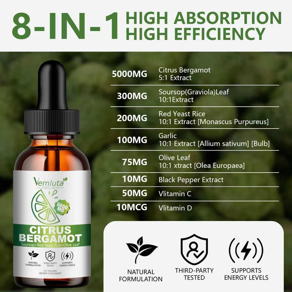 Citrus Bergamot multivitamin for men
