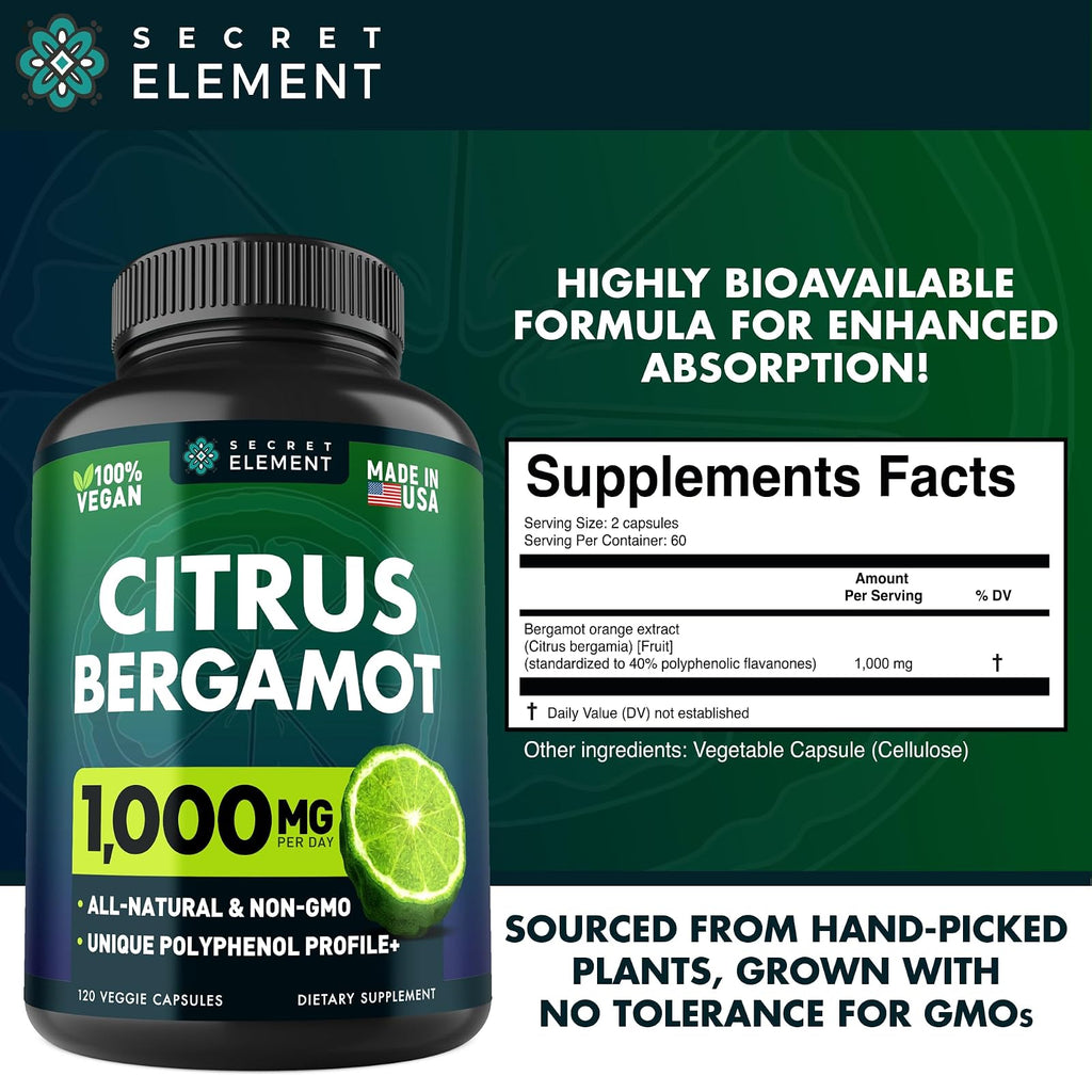 Citrus Bergamot multivitamin for overall health
