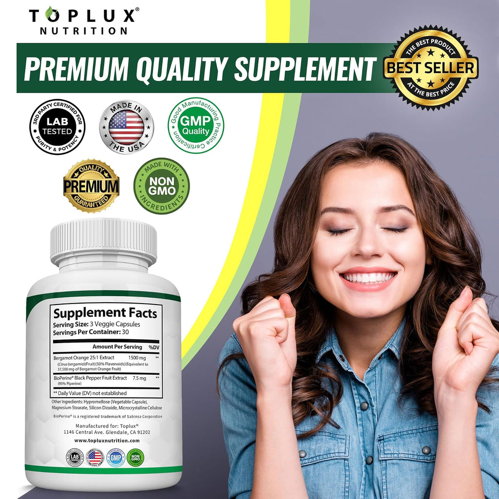 Citrus Bergamot multivitamin for seniors vitality