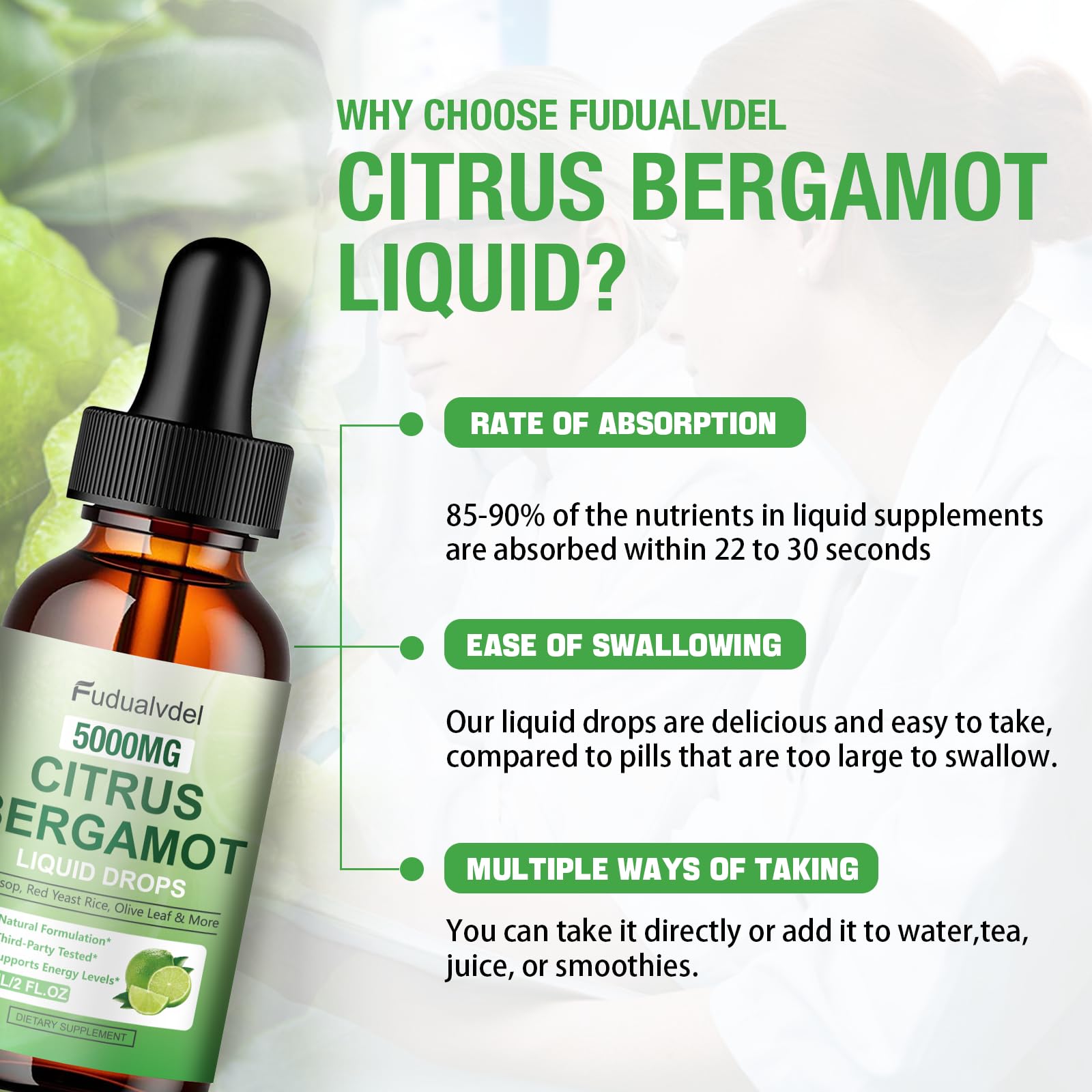 Citrus Bergamot multivitamin for seniors