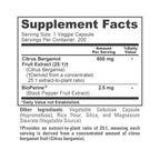 Citrus Bergamot multivitamin for women health