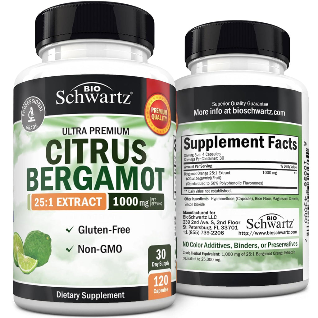 Citrus Bergamot multivitamins for energy