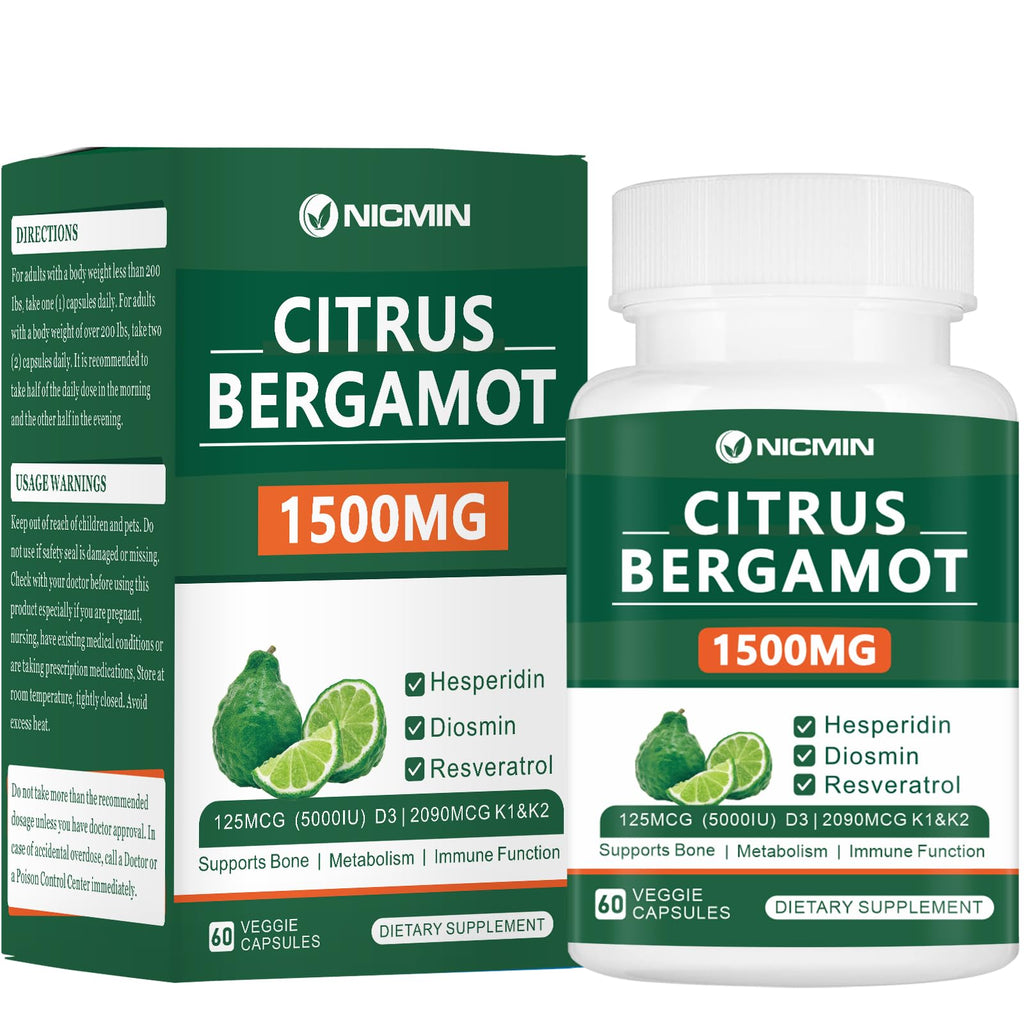 Citrus Bergamot multivitamins for energy