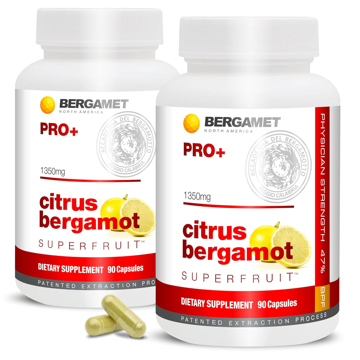 Citrus Bergamot SuperFruit capsules for wellness